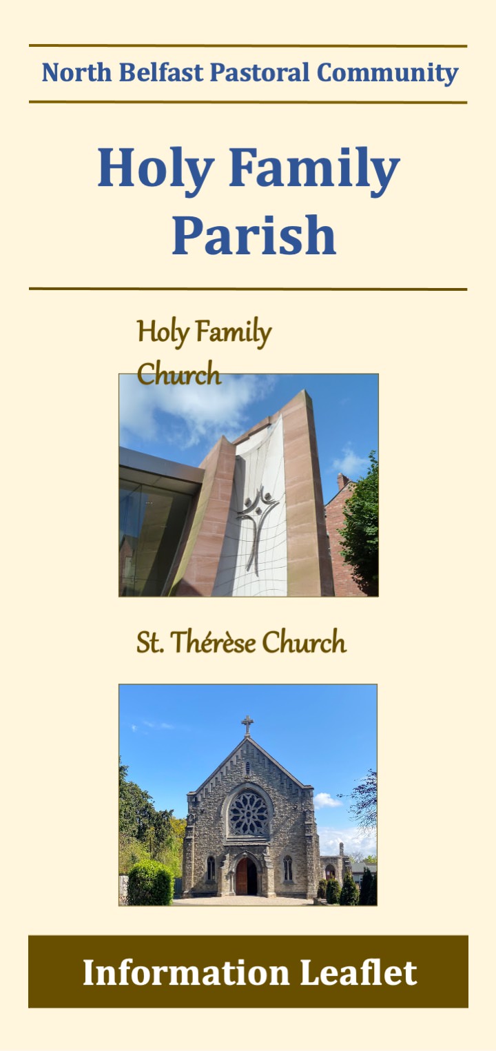 Parish Information Leaflet – Holy Family Parish